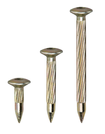 PK nail with centering hole — Geofix AB