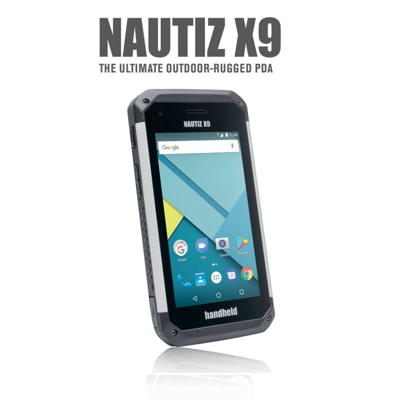 Nautiz X9 Outdoor-Rugged PDA Handdator — Geofix AB